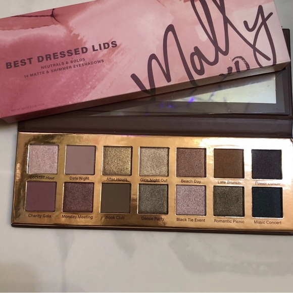 Mally Beauty | Makeup | Mally Best Dressed Lids Eyeshadow Palette | Poshmark